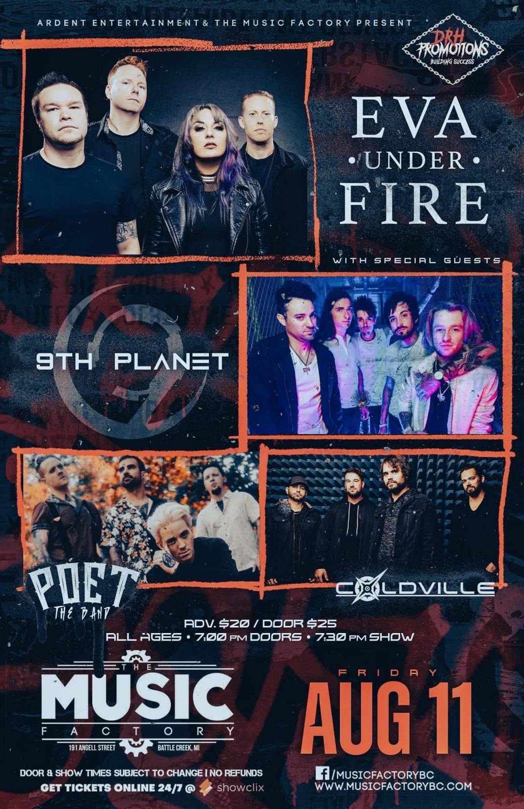 Tickets for EVA UNDER FIRE | The Music Factory BC in Battle Creek from ...