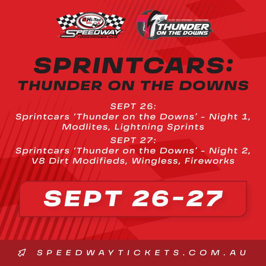 Tickets for Sprintcars (Thunder on the Downs): 2-Day Event in Charlton ...
