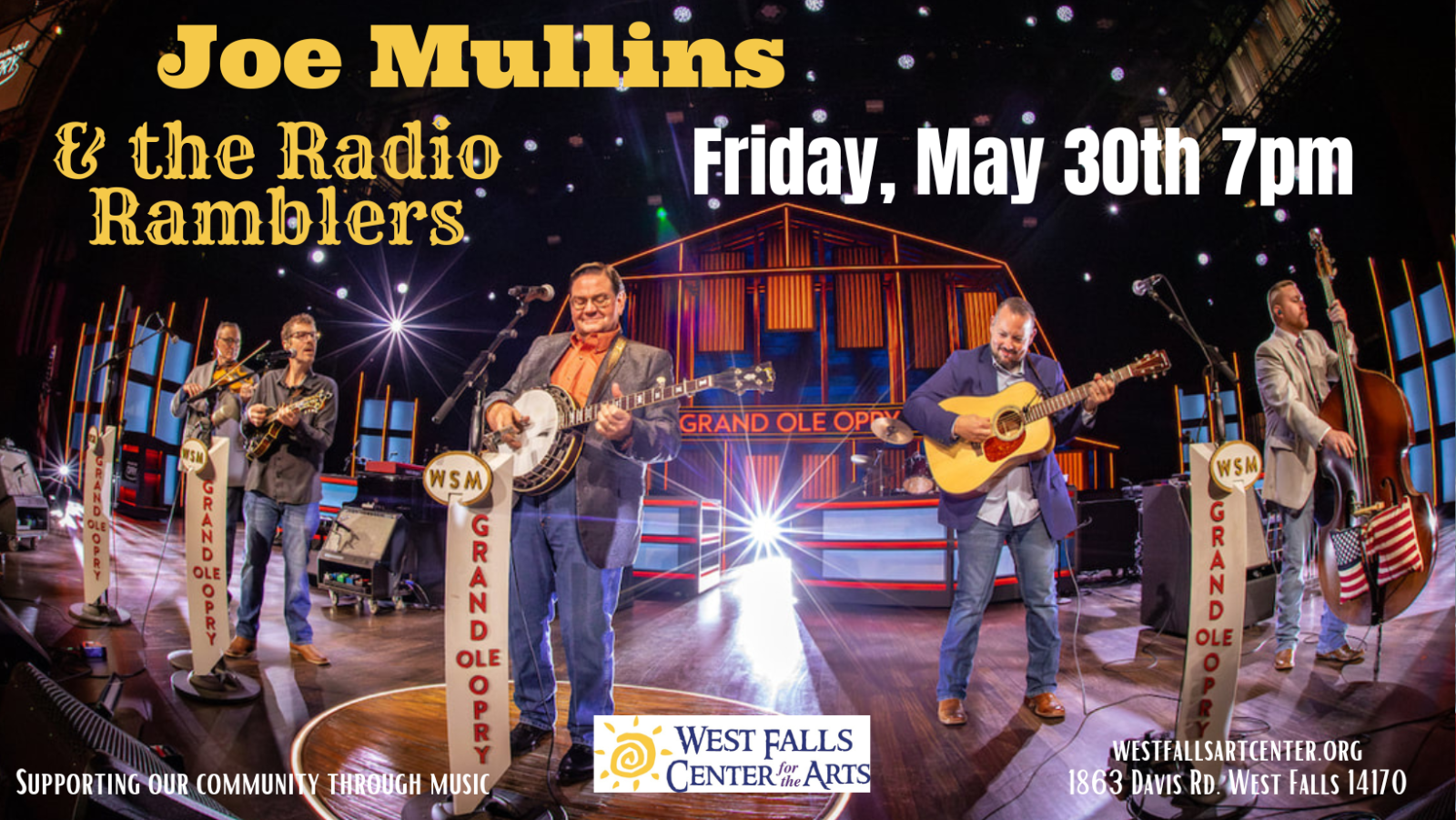 Joe Mullins & the Radio Ramblers in West Falls - Checkout