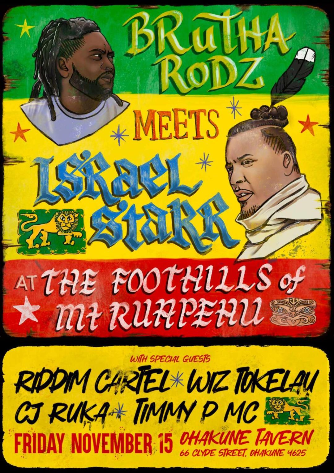 Tickets for Brutha Rodz meets Israel Starr - EP Launch in Ohakune from ...