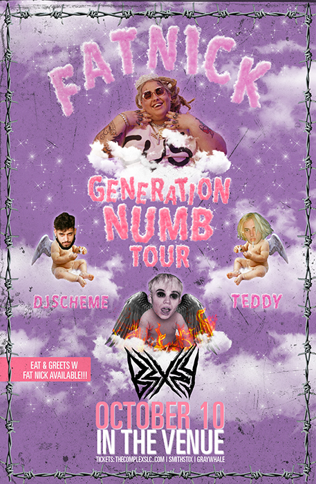 Tickets for Fat Nick in Salt Lake City from The Complex