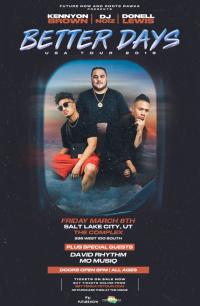 Tickets for Better Days Tour in Salt Lake City from The Complex
