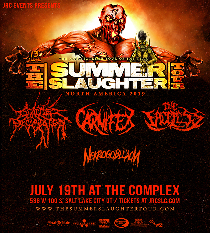 Tickets for The Summer Slaughter Tour in Salt Lake City from The Complex