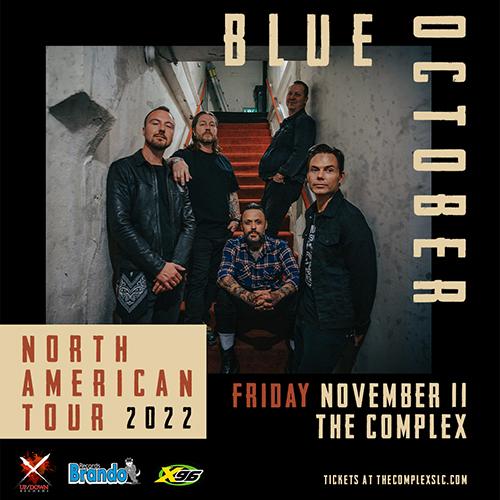 Tickets for Blue October in Salt Lake City from The Complex
