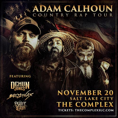 Tickets for Adam Calhoun in Salt Lake City from The Complex