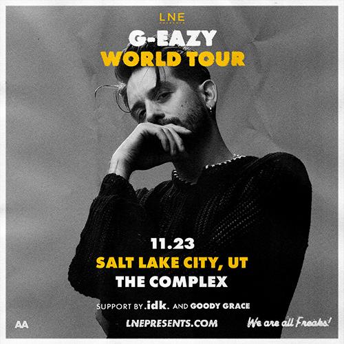 Tickets for G-Eazy - Freak Show in Salt Lake City from The Complex