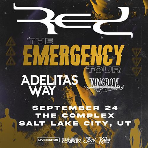 Tickets for RED 'The Emergency' Tour in Salt Lake City from The Complex