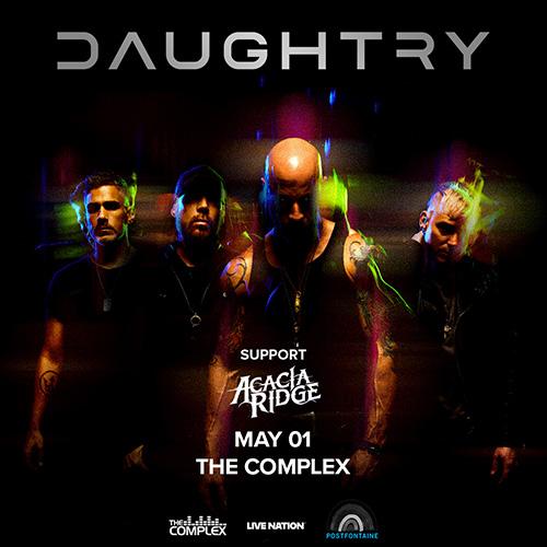 Tickets for Daughtry in Salt Lake City from The Complex