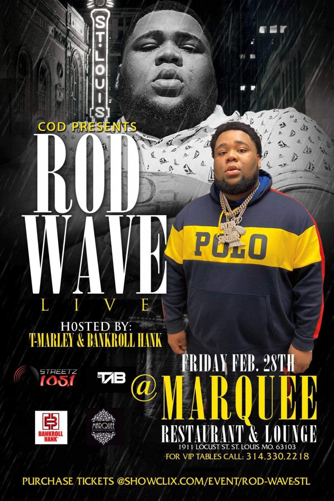 Tickets for RESCHEDULED from 2/7 - Rod Wave Live in St. Louis from ShowClix