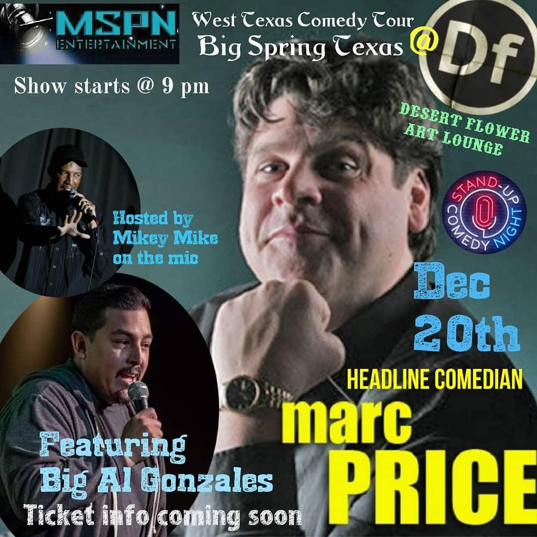 Tickets for Marc Price @ The Desert Flower in Big Spring from ShowClix