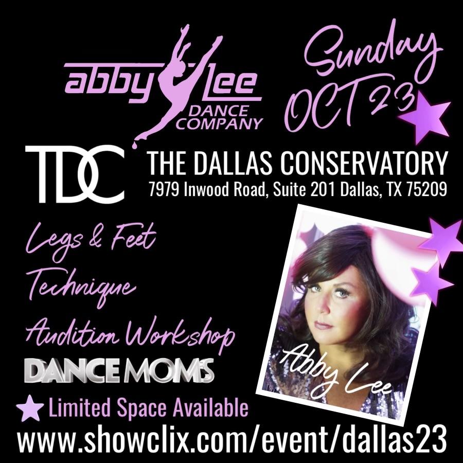 Tickets for ABBY LEE AT THE DALLAS CONSERVATORY in Dallas from Abby Lee ...