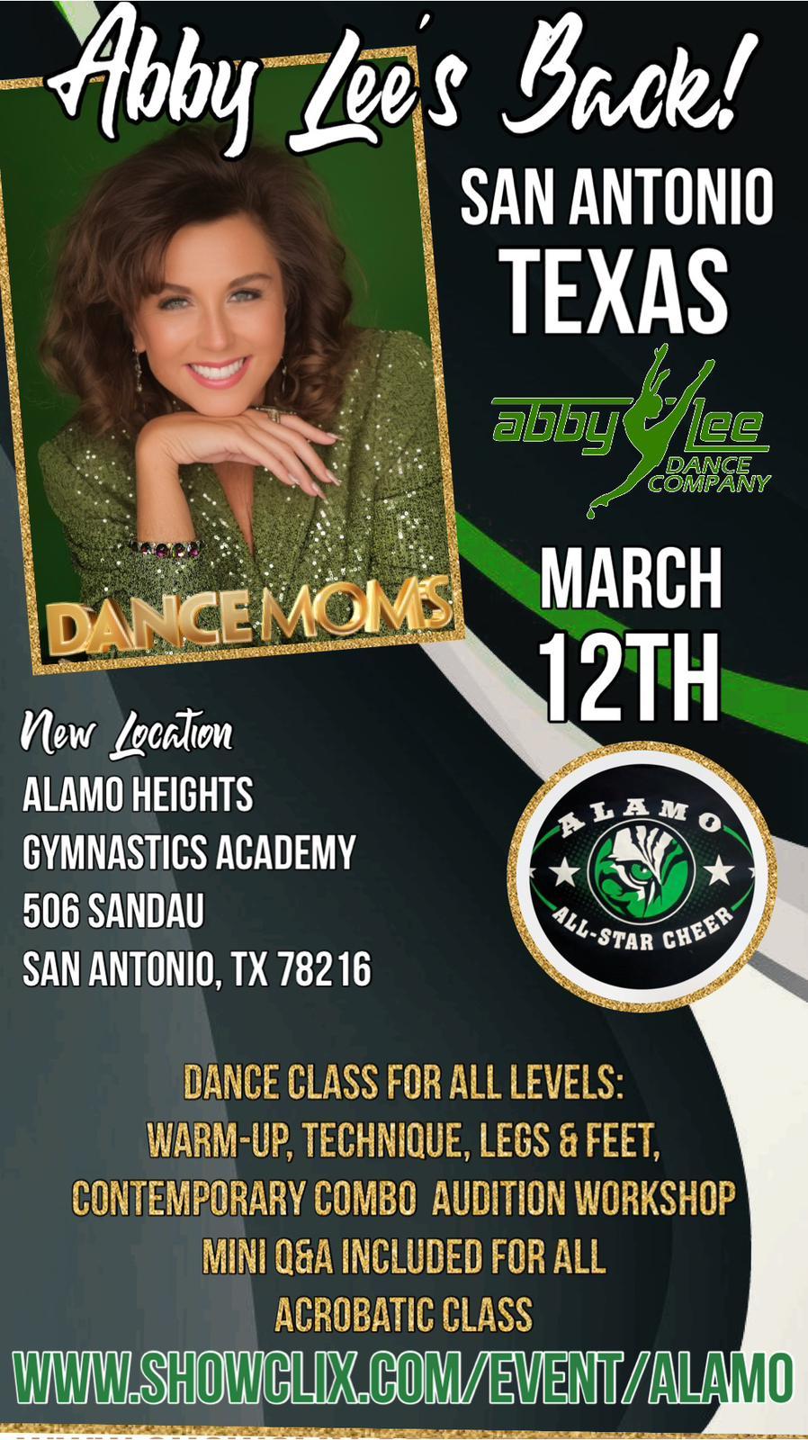 Tickets for Dance with Abby Lee- San Antonio in San Antonio from Abby ...