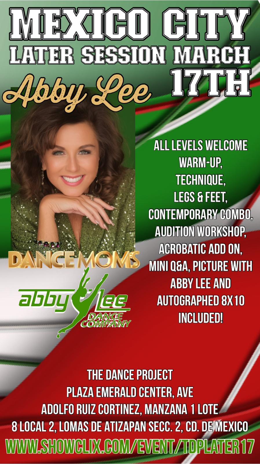 Tickets for Dance with Abby Lee -Dance Project Mexico City in Mexico ...