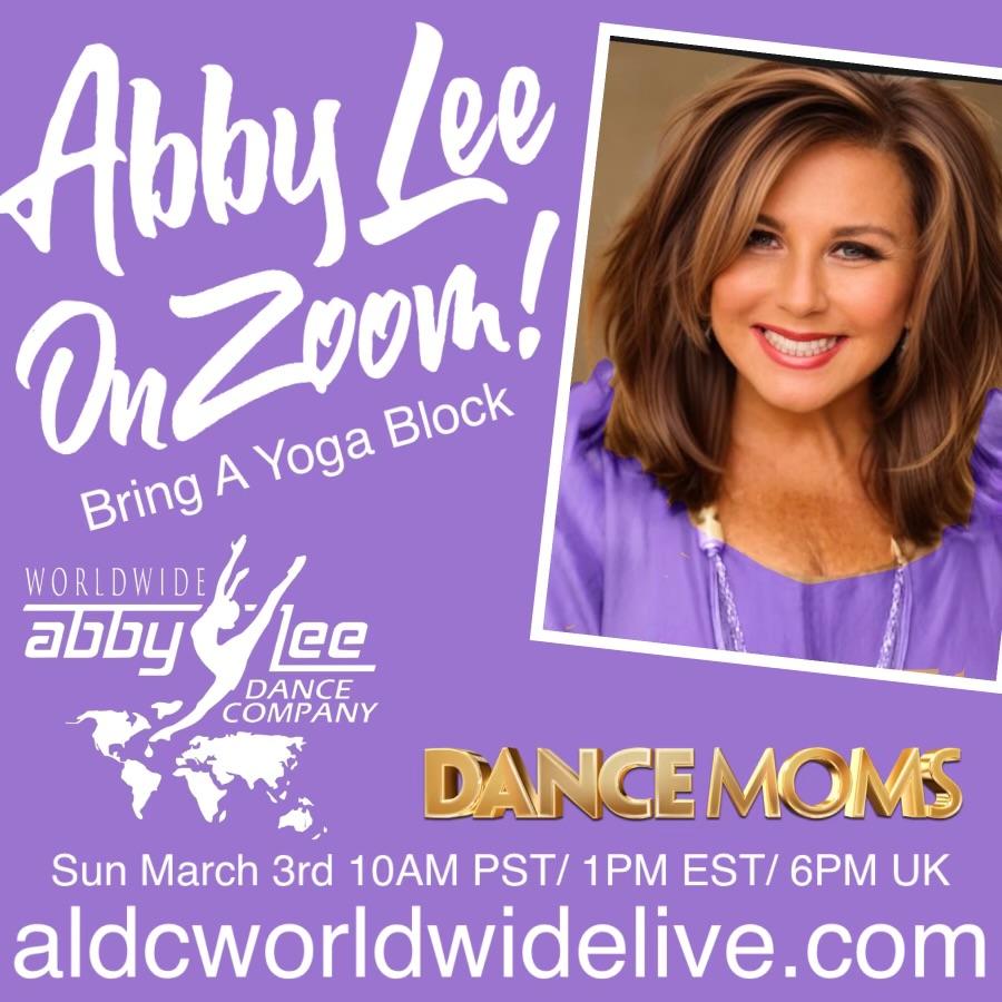 Tickets for Abby Lee on Zoom! 3/3 in LA from Abby Lee Dance Company