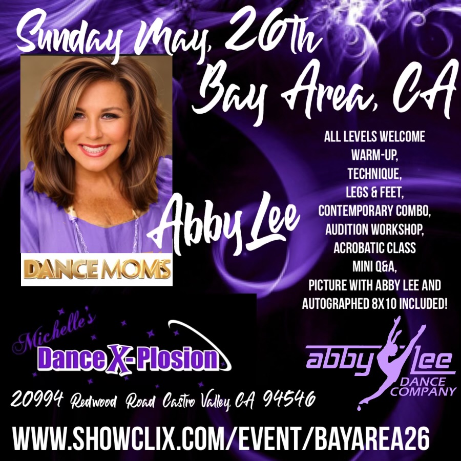Tickets for Dance with Abby Lee at Dance X-Plosion! in Castro Valley ...