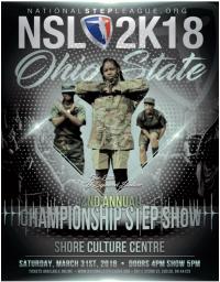 Tickets for NSL 2nd Annual Ohio State Championship Competition in ...