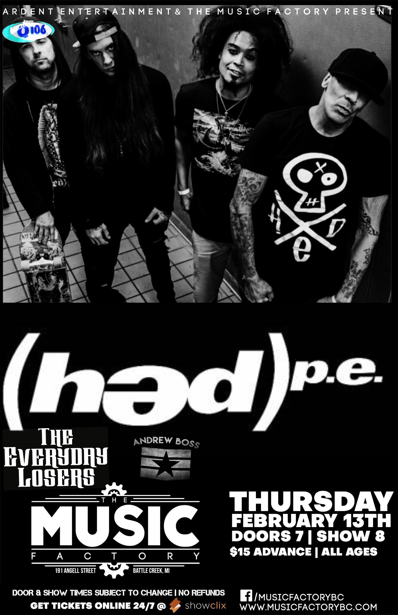 Tickets for Hed Pe 20th Anniversary of BROKE @ TMF in Battle Creek from ShowClix