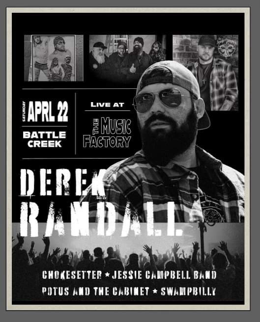 Tickets for Derek Randall Band @TMF in Battle Creek from ShowClix