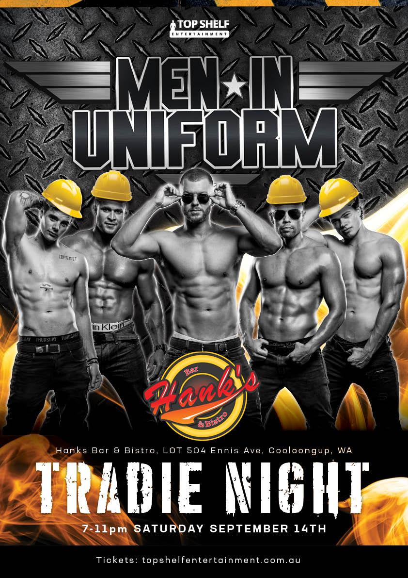 Tickets for Men In Uniform – Tradie Night in Cooloongup from Ticketbooth