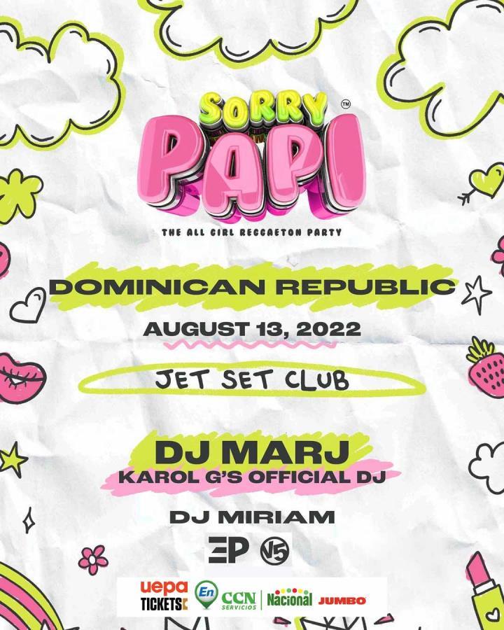 Tickets for Sorry Papi - Dominican Republic 18+ in Santo Domingo from ...