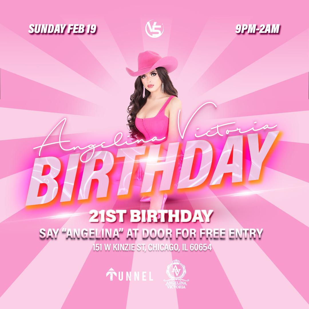 Angelina Victoria's Birthday at Tunnel in Chicago - Checkout