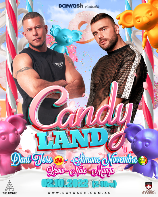 Tickets for Candyland Oct Long Weekend 2022 in The Rocks Sydney from Ticketbooth