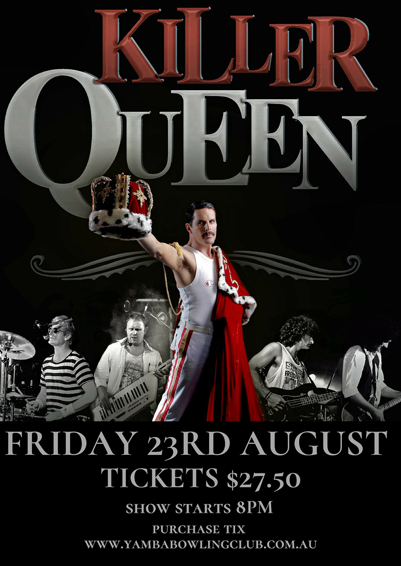 Tickets for Killer Queen in Yamba from Ticketbooth