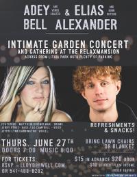 Tickets for Adey Bell & Elias Alexander - Intimate Garden Concert in ...