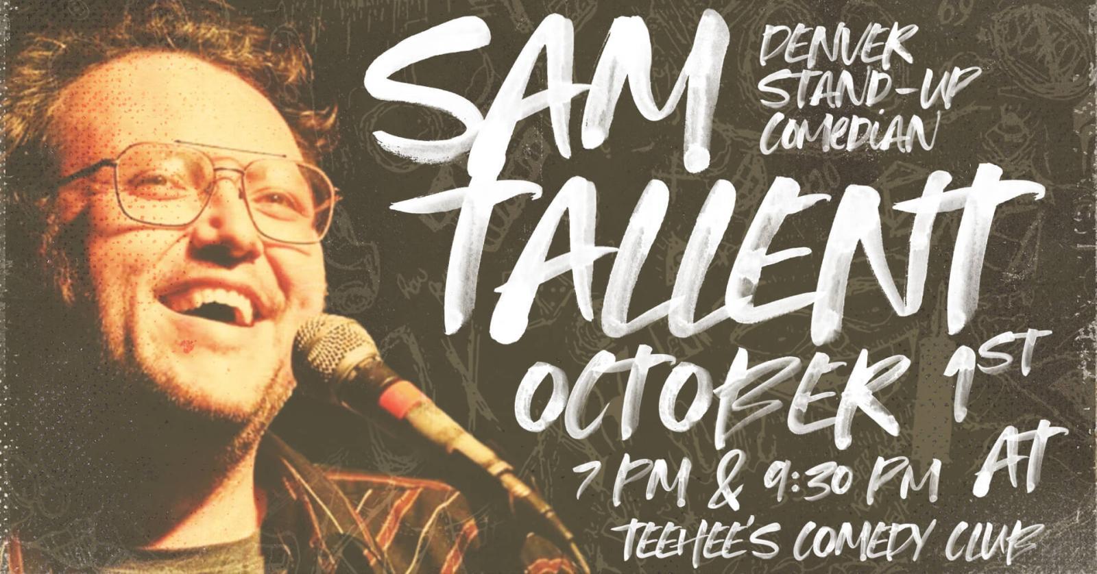 Tickets for Sam Tallent | Stand-Up Comedy in Des Moines from MIDWESTIX