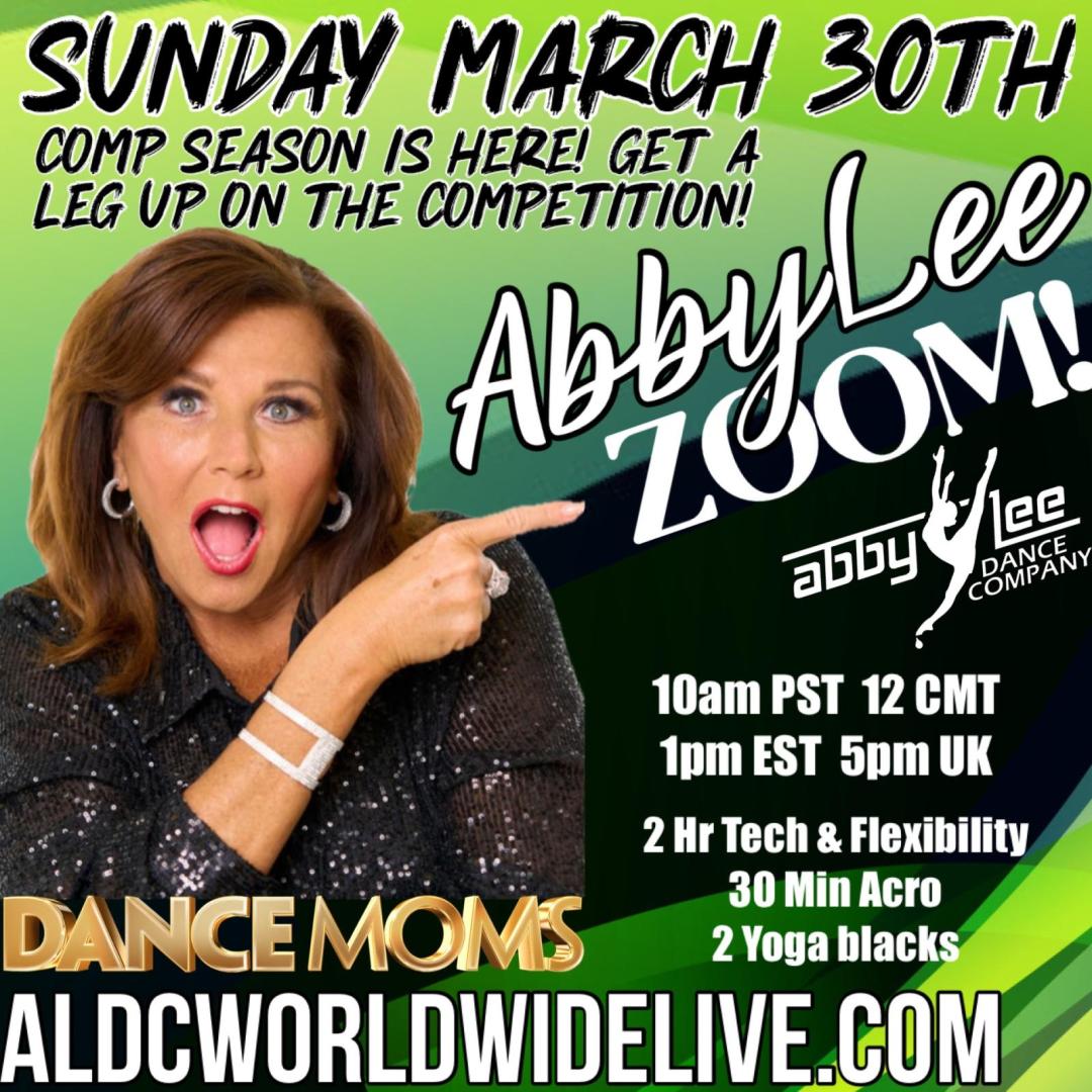 Tickets for Abby Lee on Zoom! 3/30 in LA from Abby Lee Dance Company