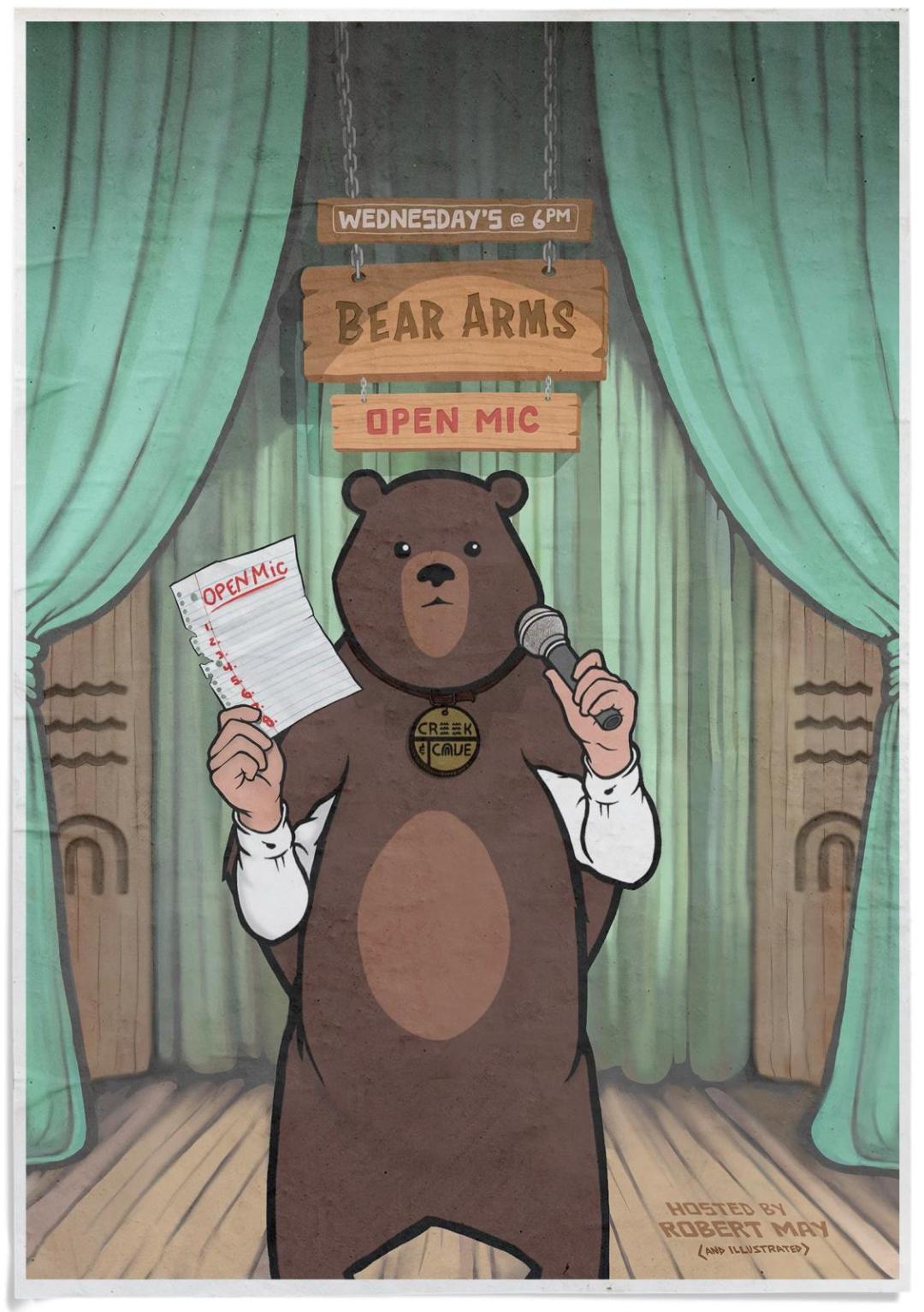 Tickets for Bear Arms: Open Mic in Austin from ShowClix