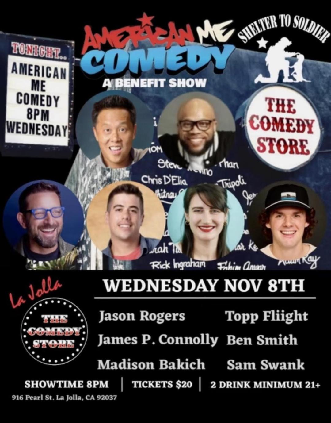 Tickets for American Me Comedy Presents: A Special One-Nite Benefit for ...