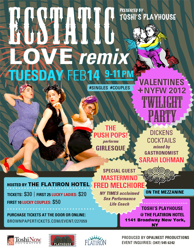 Tickets for Ecstatic Love Remixed in New York from ShowClix