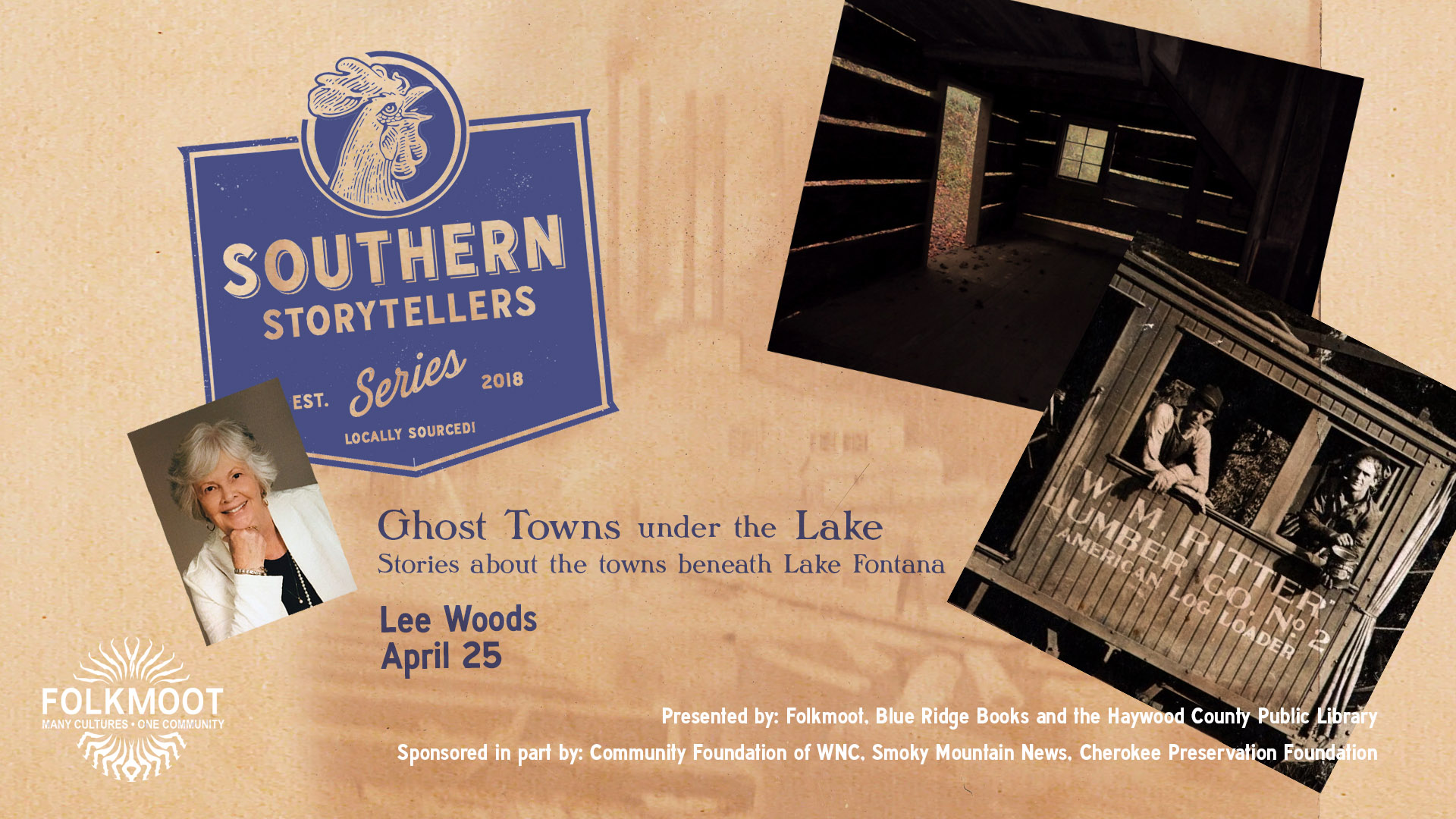 Tickets for Southern Storytellers Series: Lee Woods in Waynesville from ...