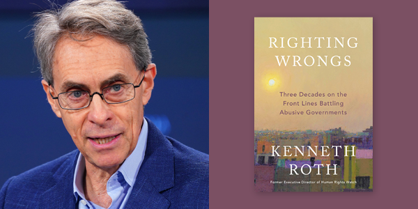 Tickets for Kenneth Roth with M. Gessen: Righting Wrongs in New York ...