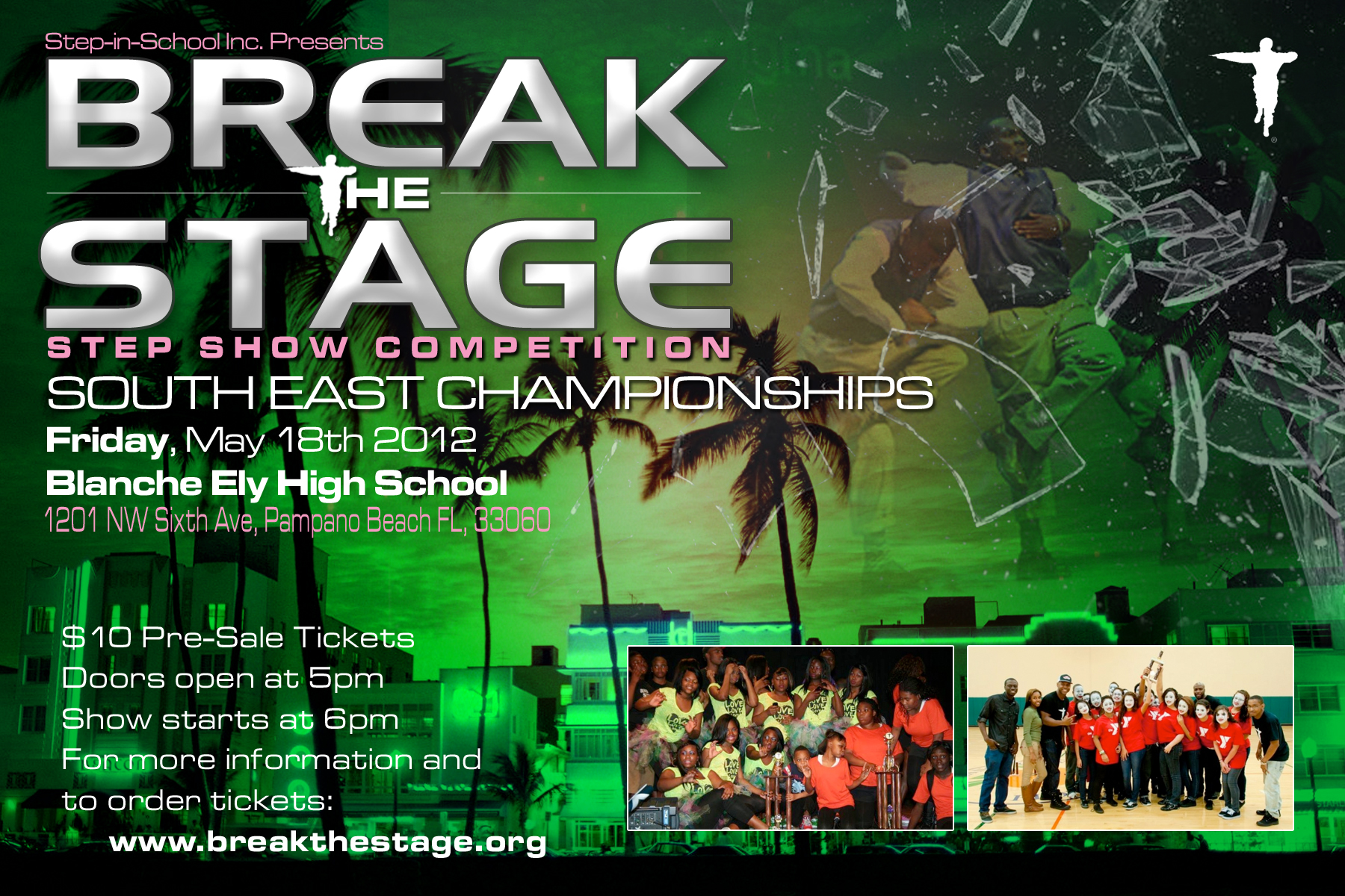 Tickets for Break the Stage SE Championship in Pompano Beach from ShowClix