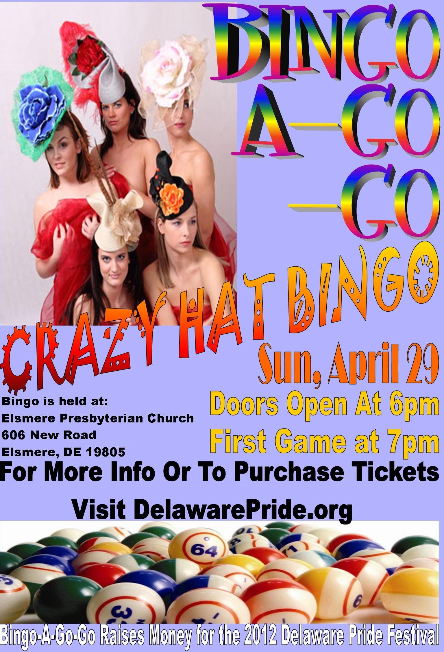 Tickets for Bingo-A-Go-Go ~ Crazy Hats in Elsmere from ShowClix