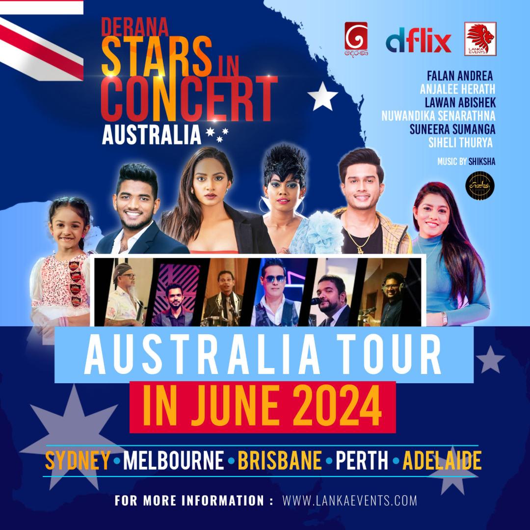 Derana Stars Live in Concert Australia 2024 in Melbourne - Checkout