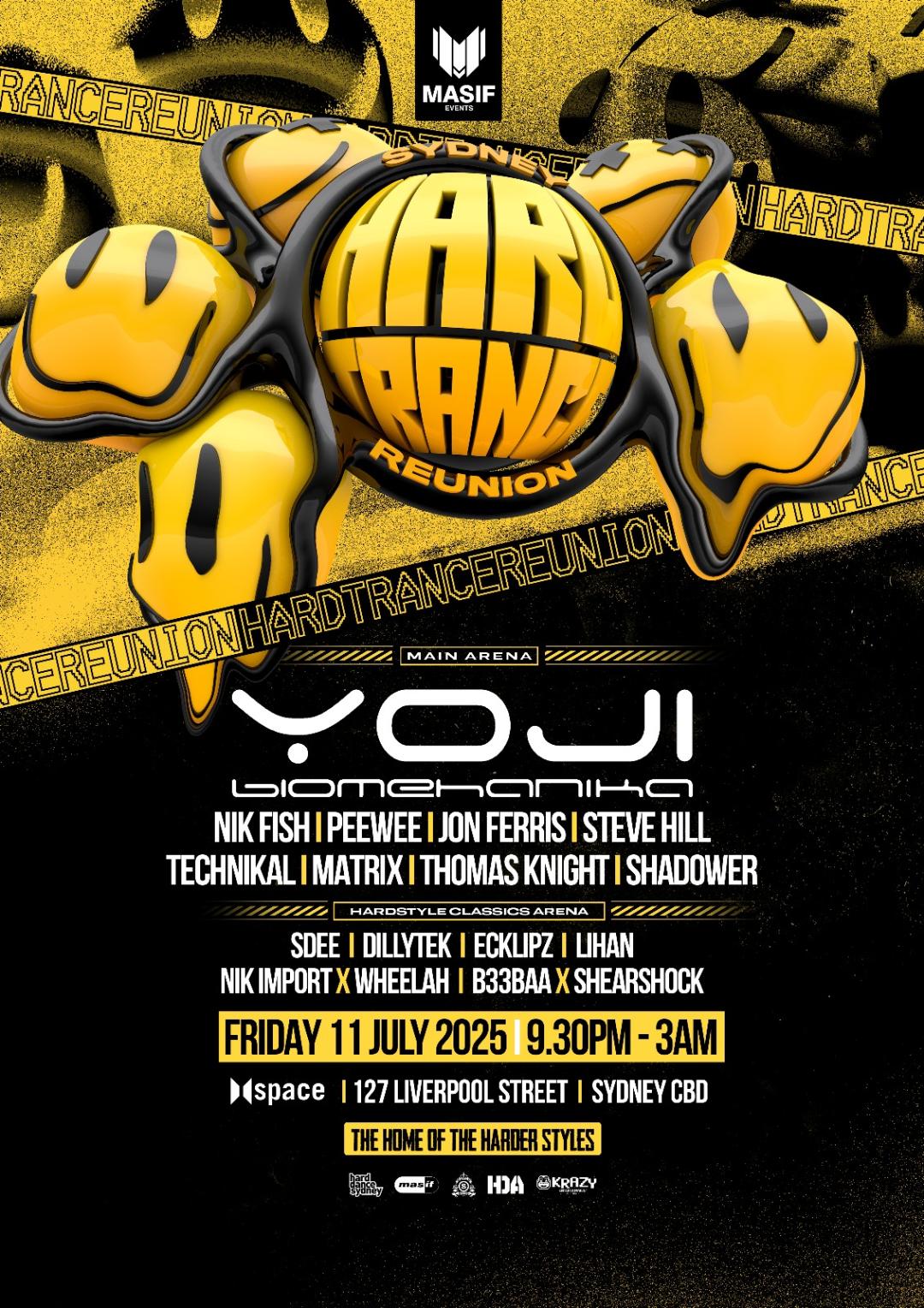 Tickets for Masif presents Sydney Hard Trance Reunion w/ Yoji! in ...