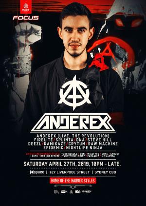 Tickets for Masif presents Anderex in Focus in Sydney from Ticketbooth