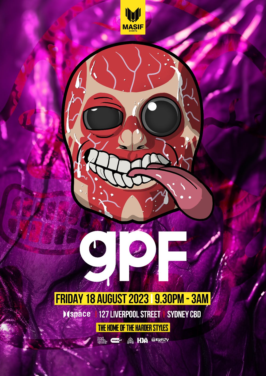 Tickets for Masif presents GPF at Space in Sydney from Ticketbooth