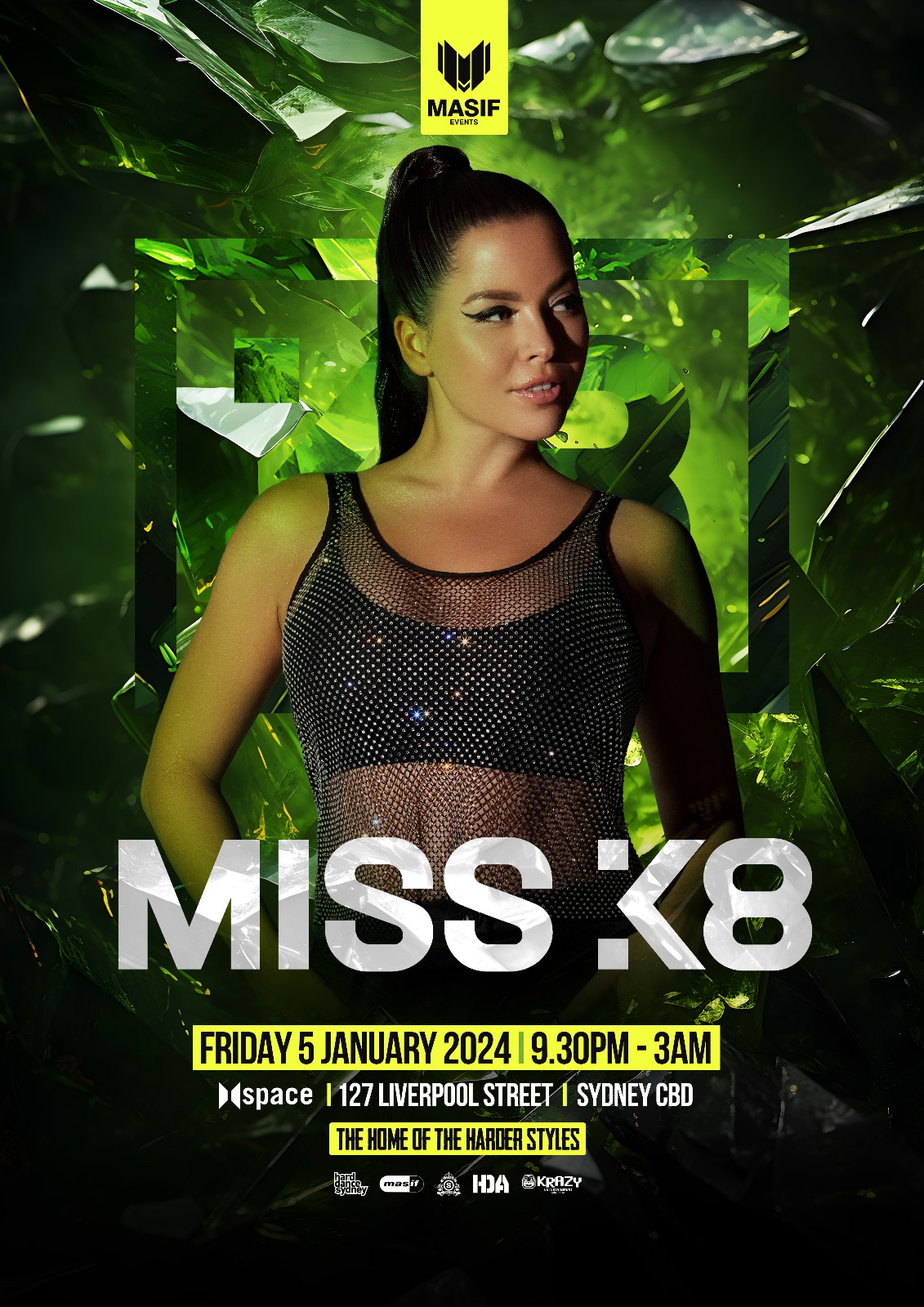Tickets for Masif presents Miss K8! in Sydney from Ticketbooth