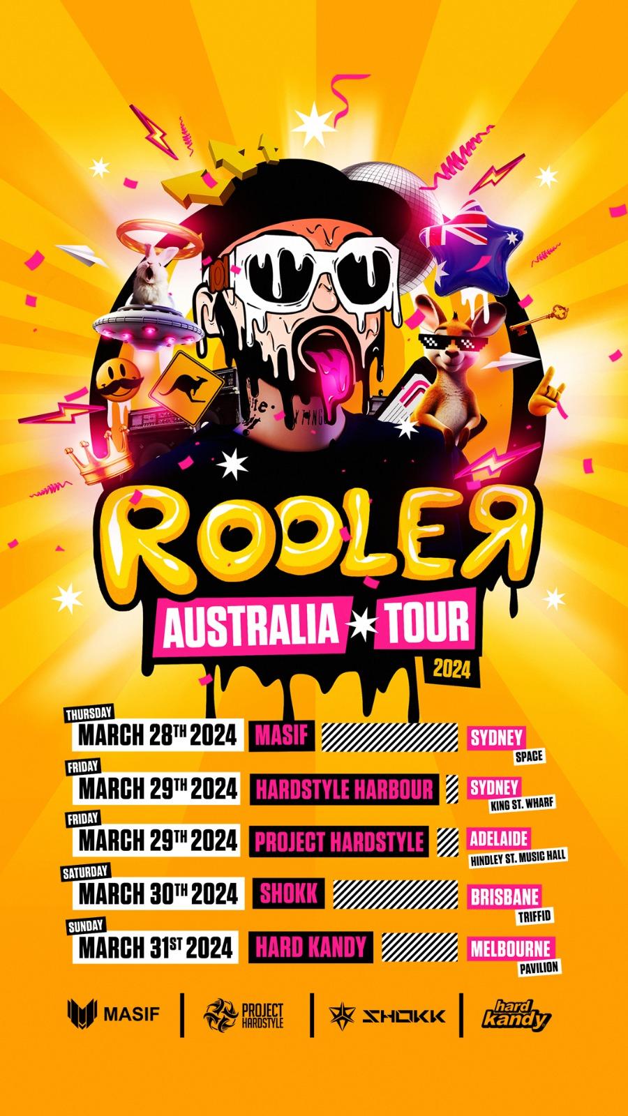 Tickets for Masif presents Rooler! in Sydney from Ticketbooth