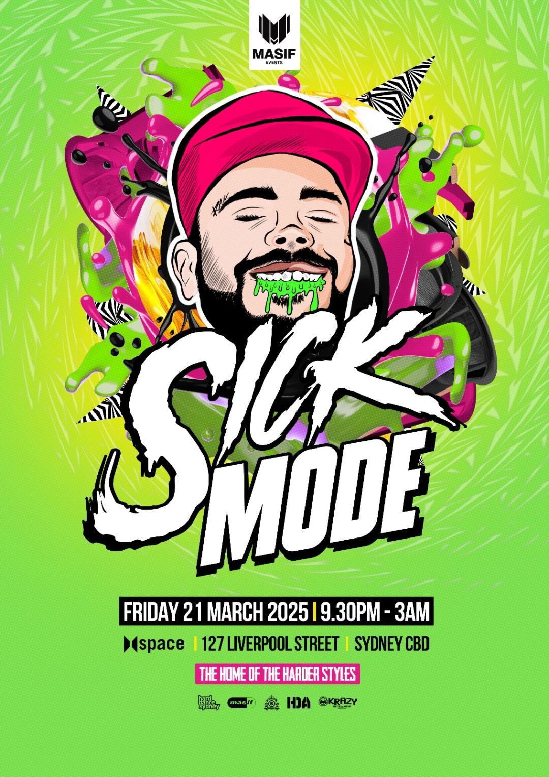 Tickets for Masif presents Sickmode! in Sydney from Ticketbooth