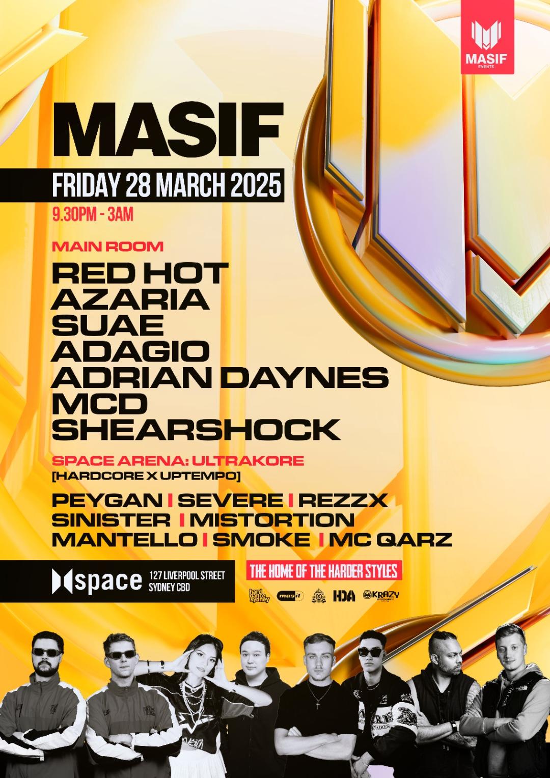 Tickets for MASIF x ULTRAKORE in Sydney from Ticketbooth