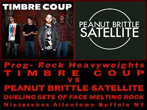 Tickets for Timbre Coup/PeanutBrittleSatellite in Buffalo from ShowClix