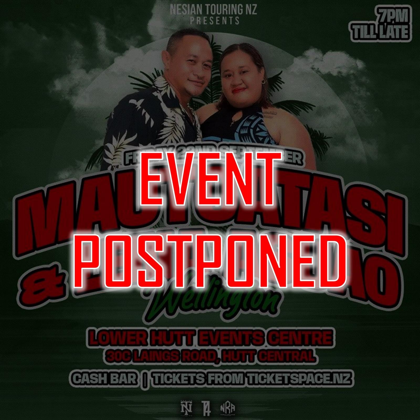 Tickets for POSTPONED: Mautoatasi & Lena Asuao | Wellington in Lower Hutt from Ticketspace