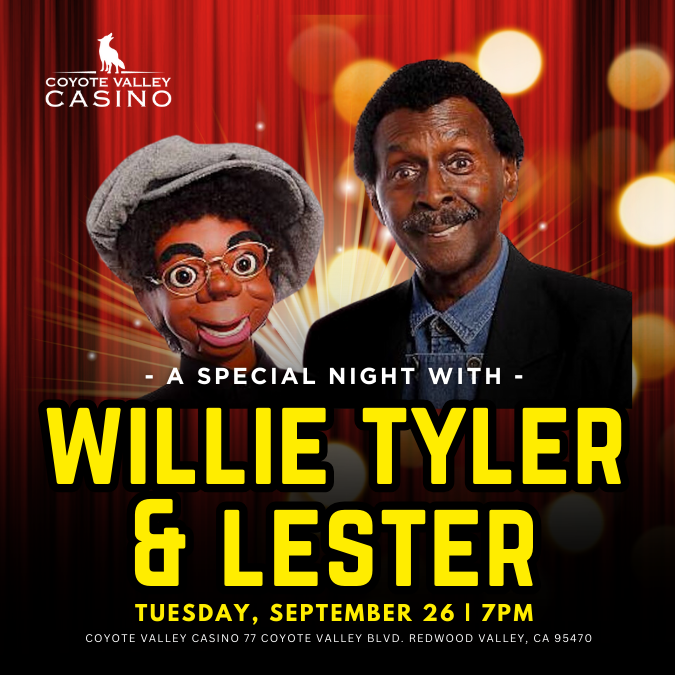 Tickets for Willie Tyler & Lester in Redwood Valley from ShowClix