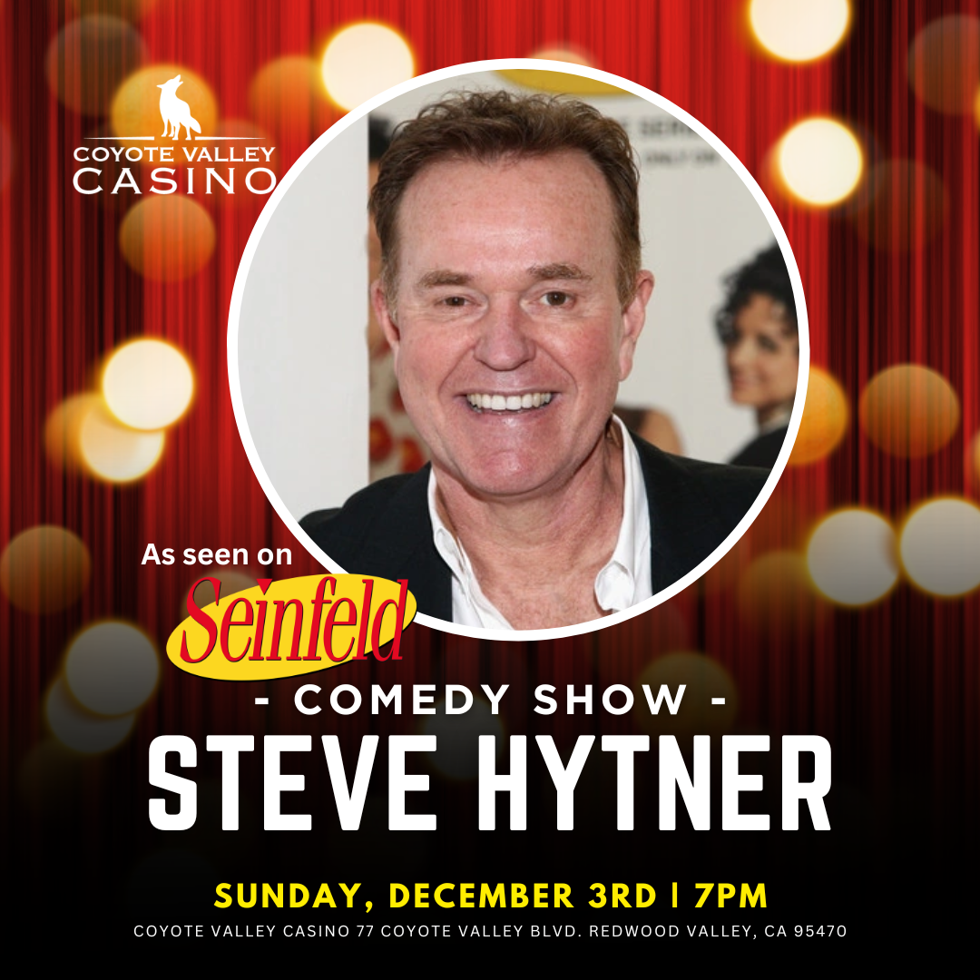 Tickets for Steve Hytner in Redwood Valley from ShowClix