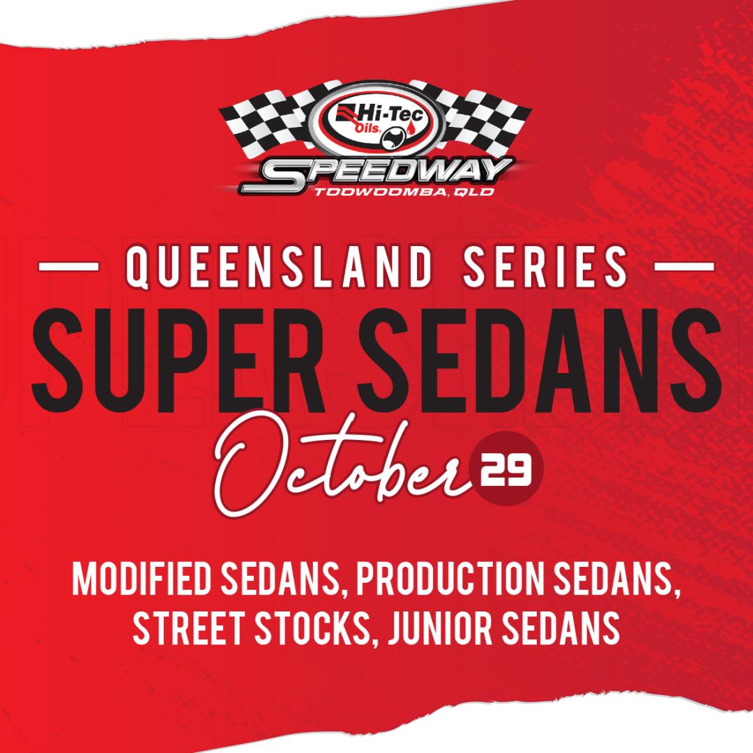 Tickets For Super Sedans Qld Series In Charlton From Speedway Tickets